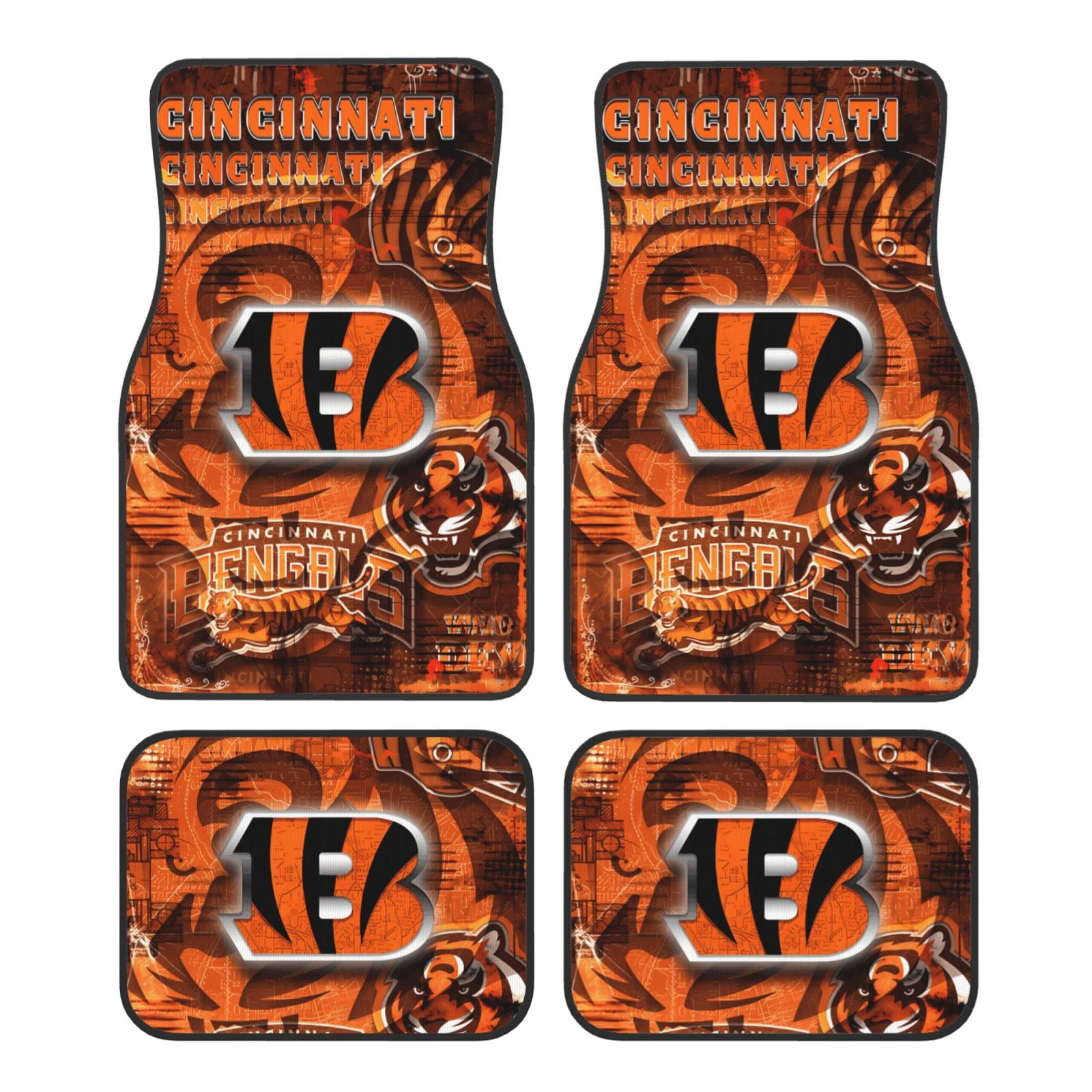 Cincinnati Car Foot Mat Set 4 Pieces,Car Mat Interior Accessoriess ...