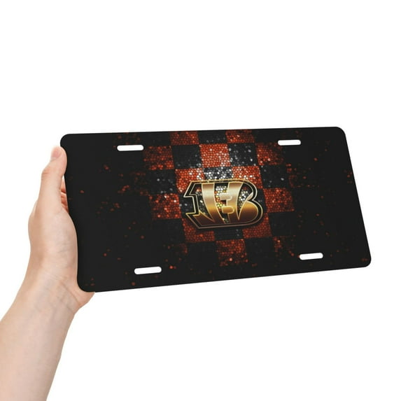 Cincinnati Custom Car Aluminum Decorative License Plate, American ...