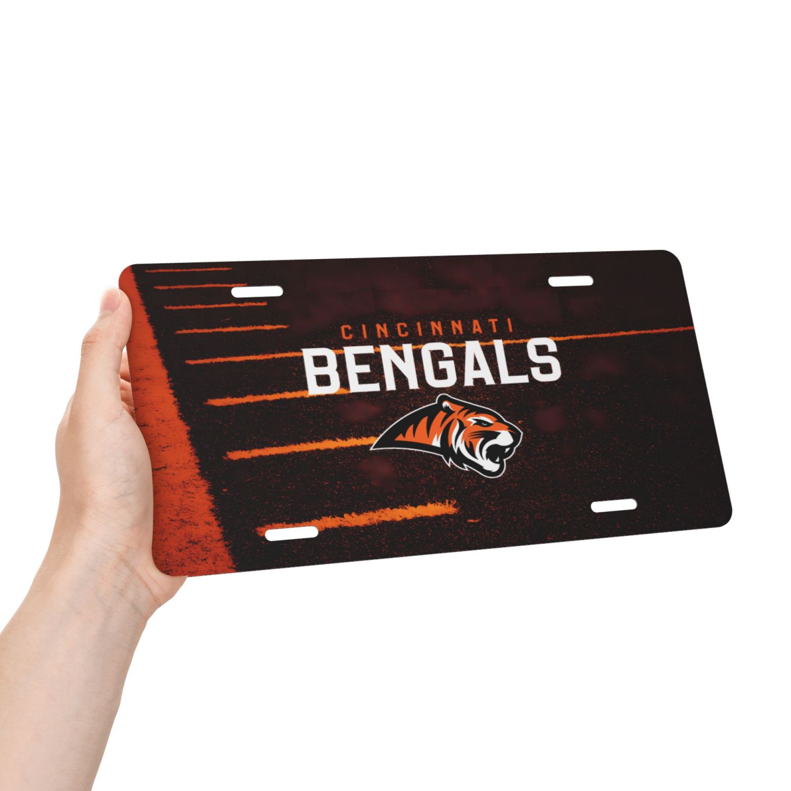 Cincinnati Custom Car Aluminum Decorative License Plate, American ...