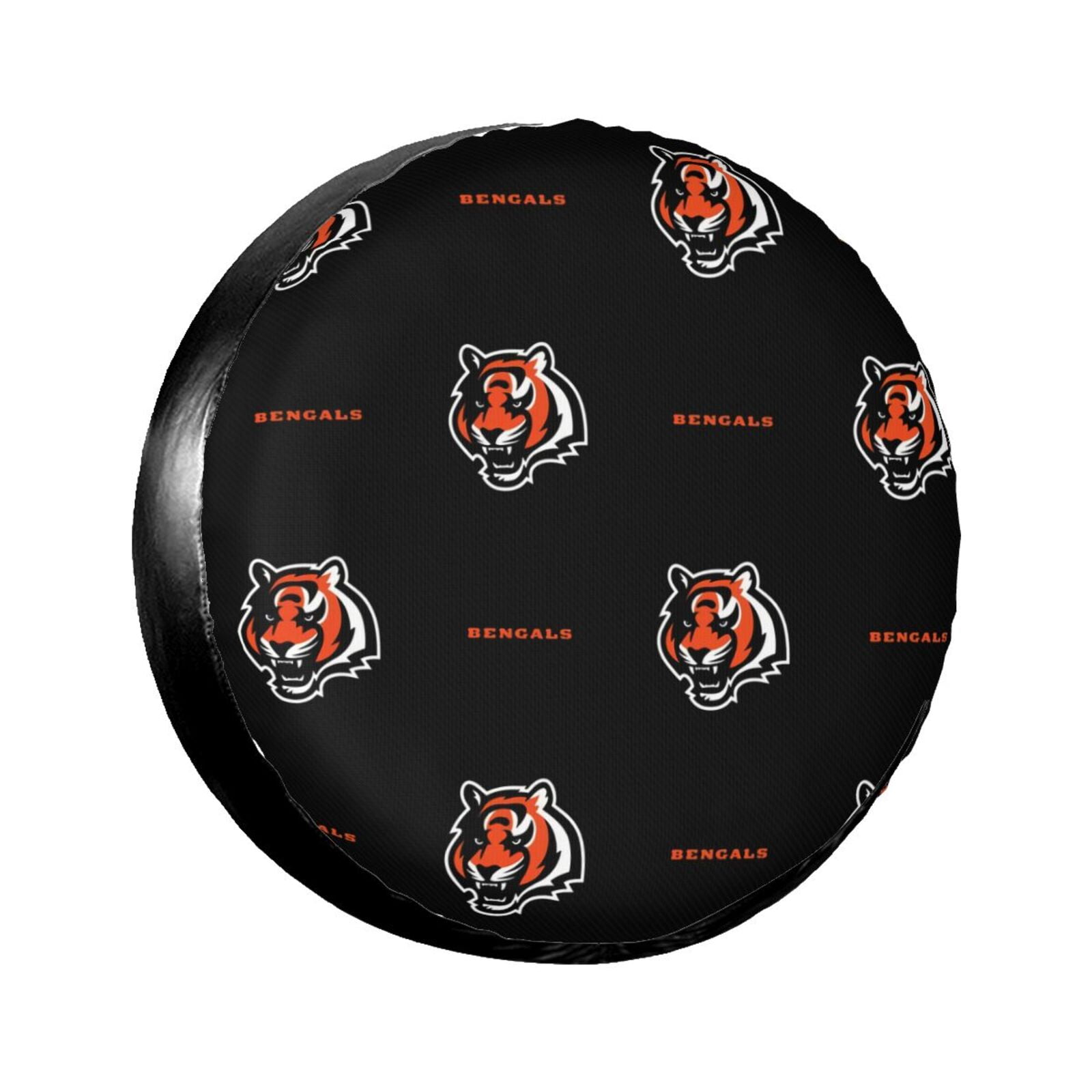Cincinnati ‌Football Fan Print Spare Tire Cover – Durable Polyester ...