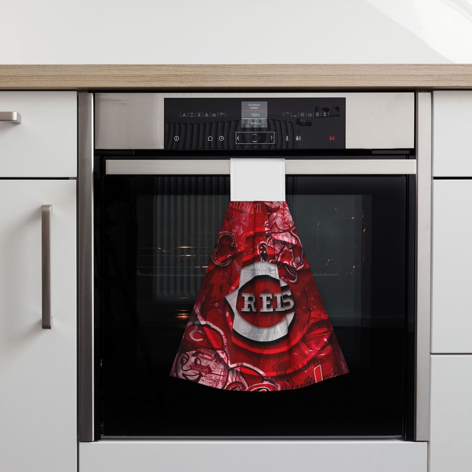 Cincinnati Hand towels that can be hung Coral Velvet Hand Wipes Velcro ...