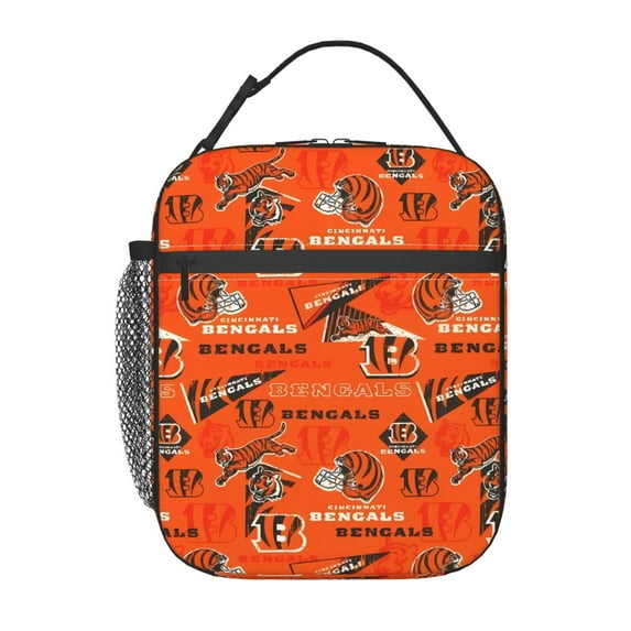 Cincinnati Lunch Bag American Football Fan Gift Insulated Refrigerated ...