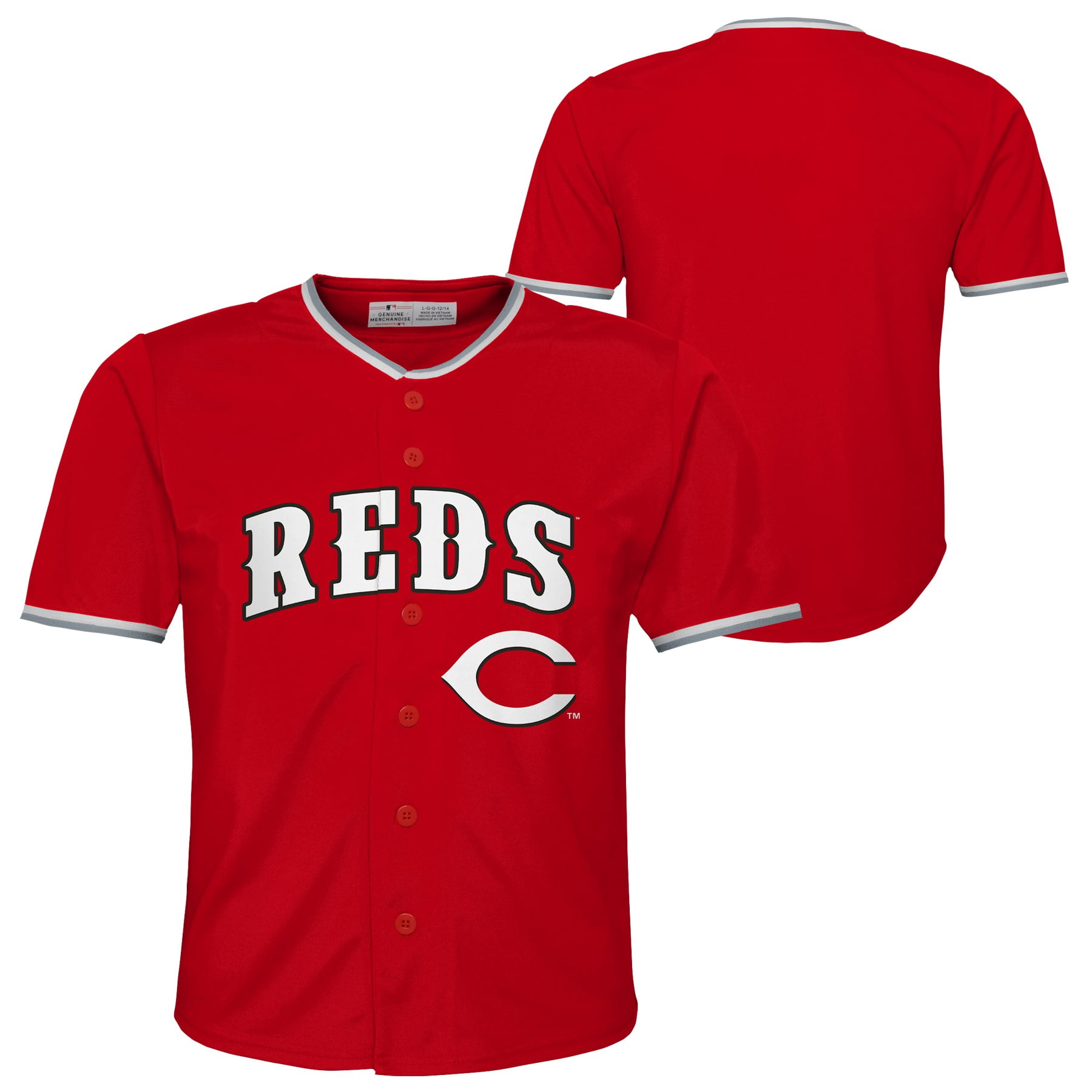 Cincinnati Reds MLB Boys Team Jersey - Walmart.com