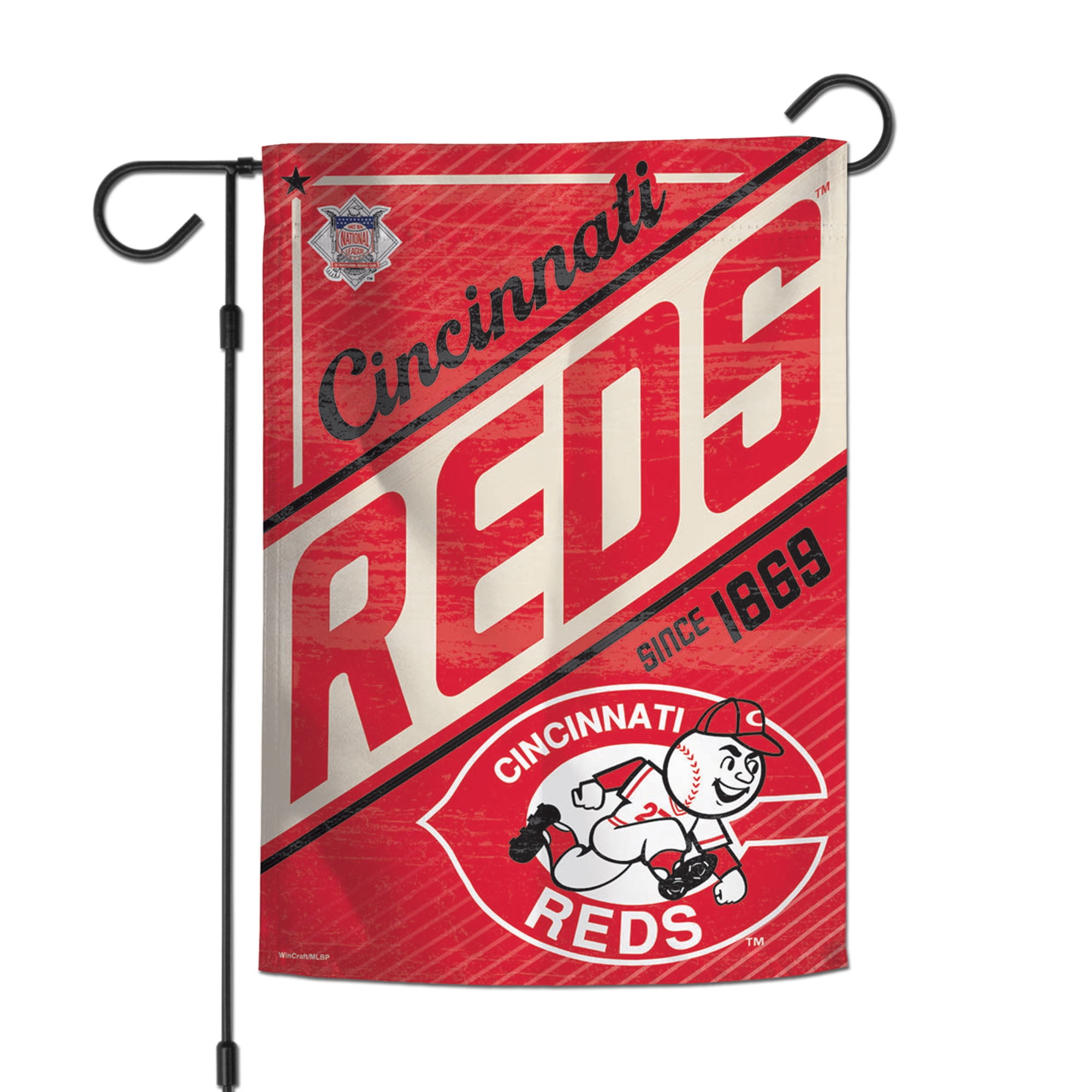 WinCraft Cincinnati Reds 12" x 18" Cooperstown Collection Double-Sided ...