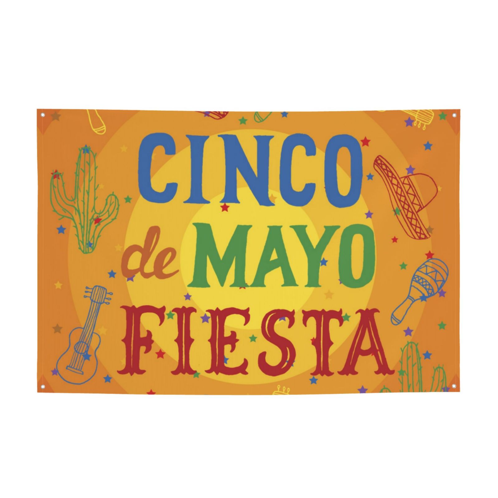 Cinco De Mayo Banner Yard Outdoor Party Congratulations Welcome Home ...