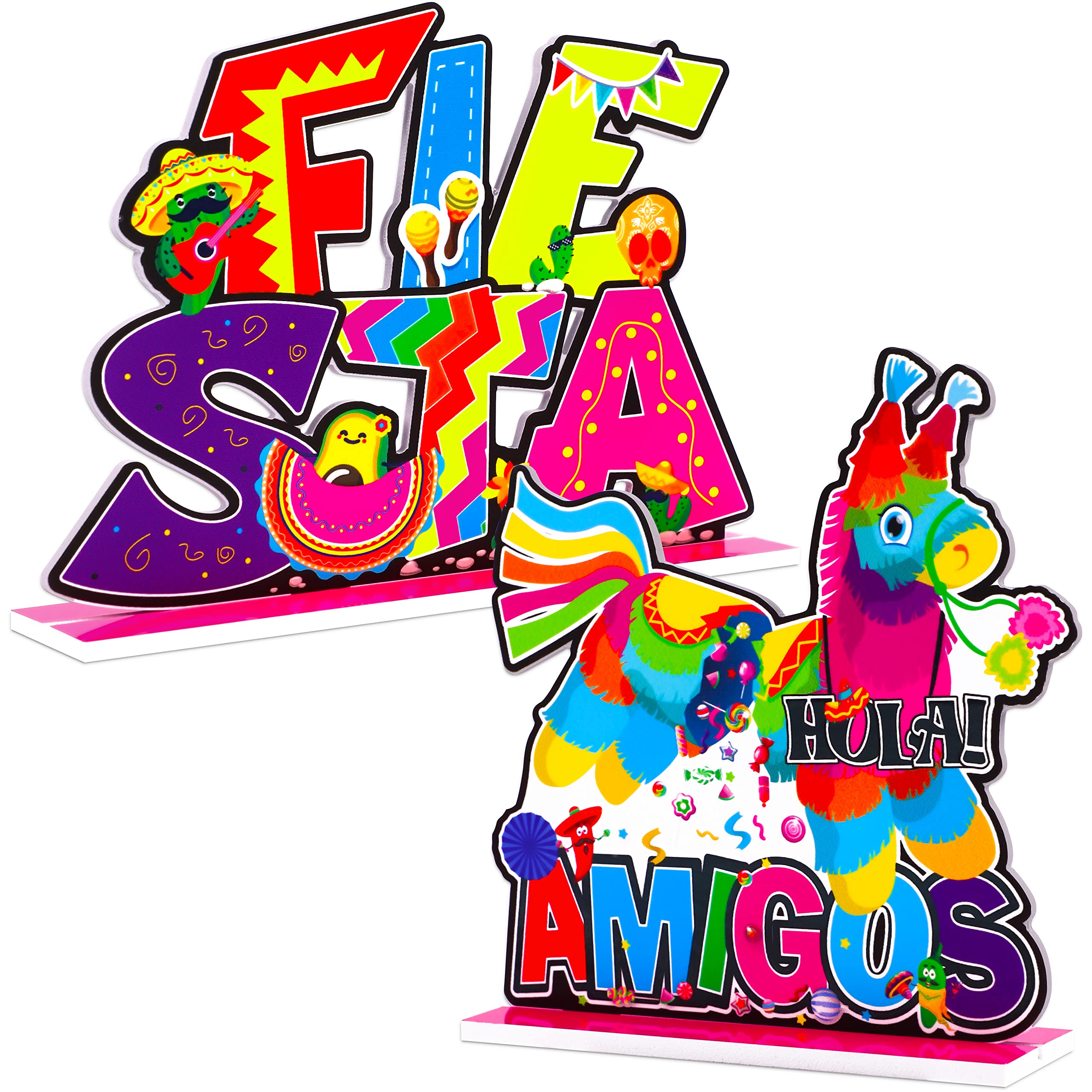 Cinco De Mayo Fiesta Party Decorations Table Centerpieces -Mexican ...