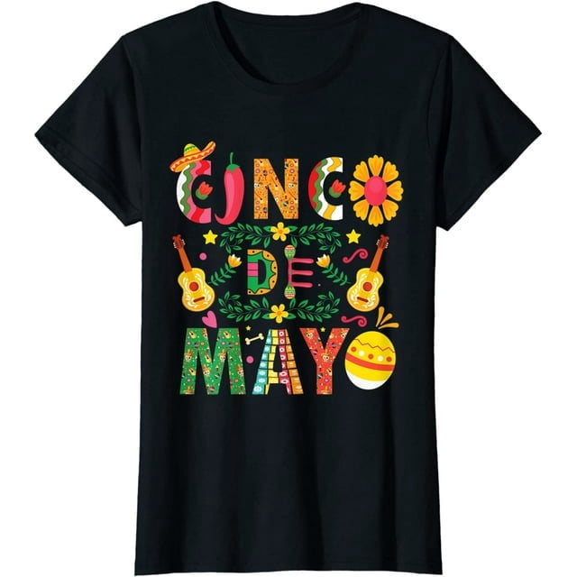 Cinco De Mayo Fiesta Surprise 5 De Mayo Viva Mexico T-Shirt - Walmart.com