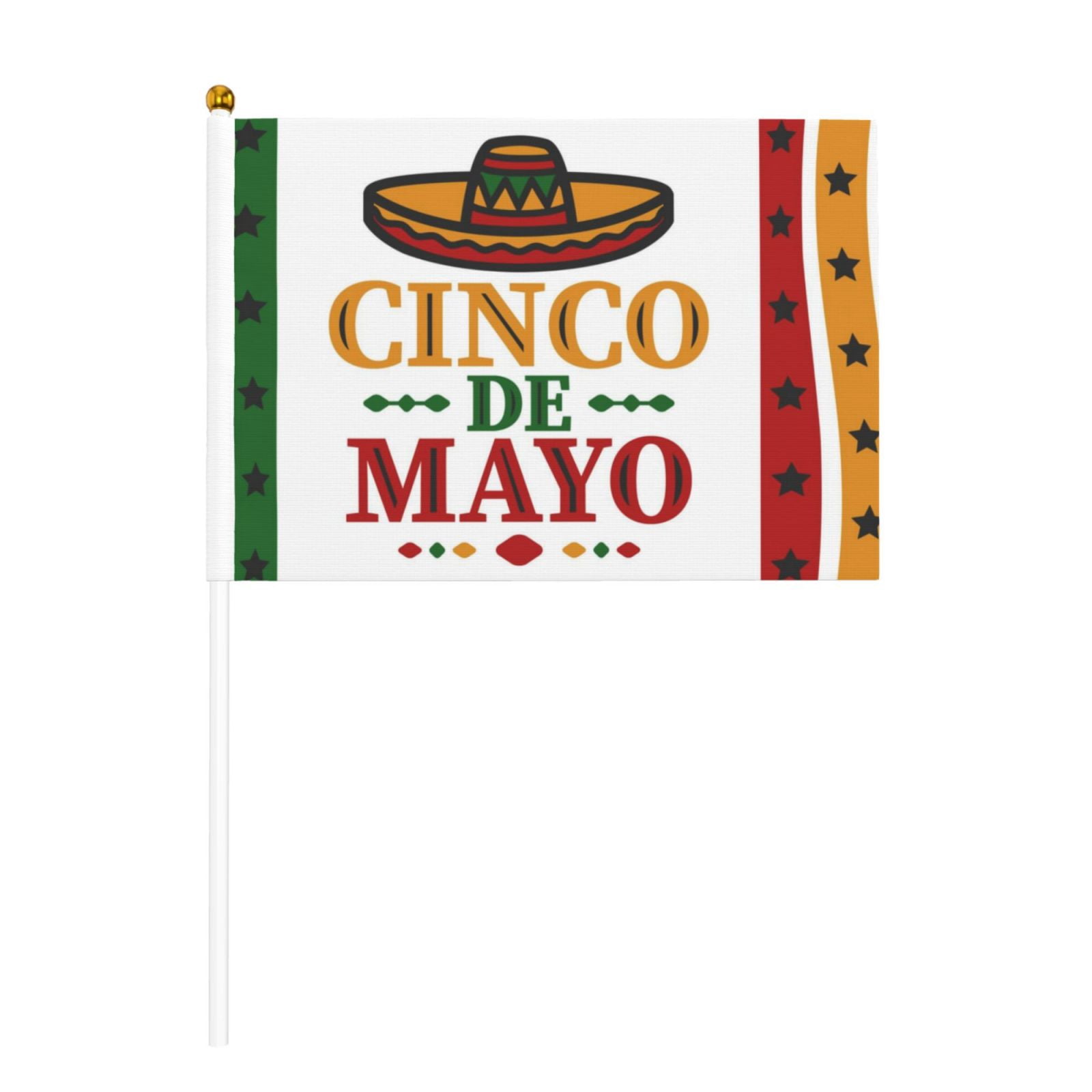 Cinco De Mayo Flag Small Mini Hand Held Flags Small Miniature Flags 5 ...