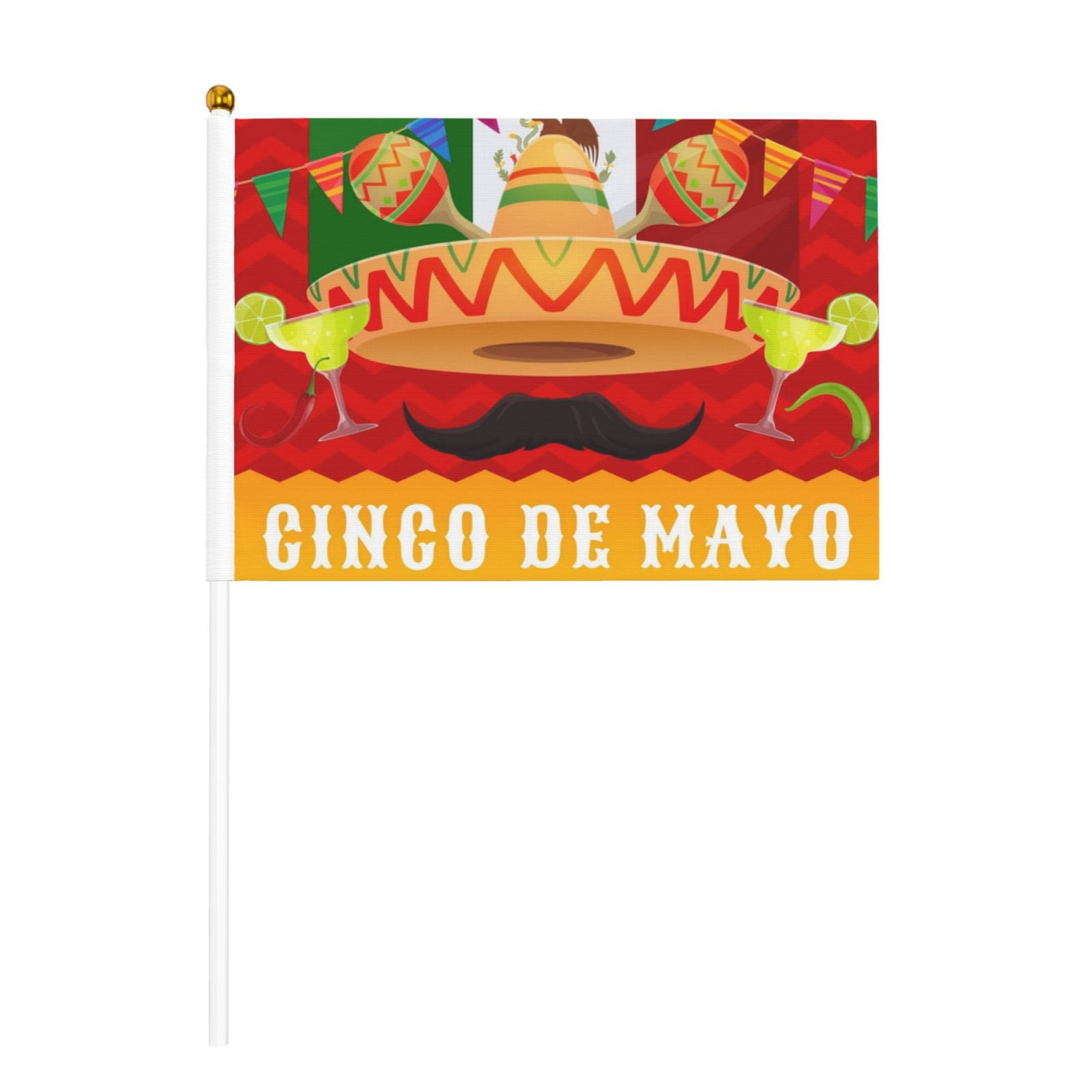 Cinco De Mayo Flag Small Mini Hand Held Flags Small Miniature Flags 5 ...
