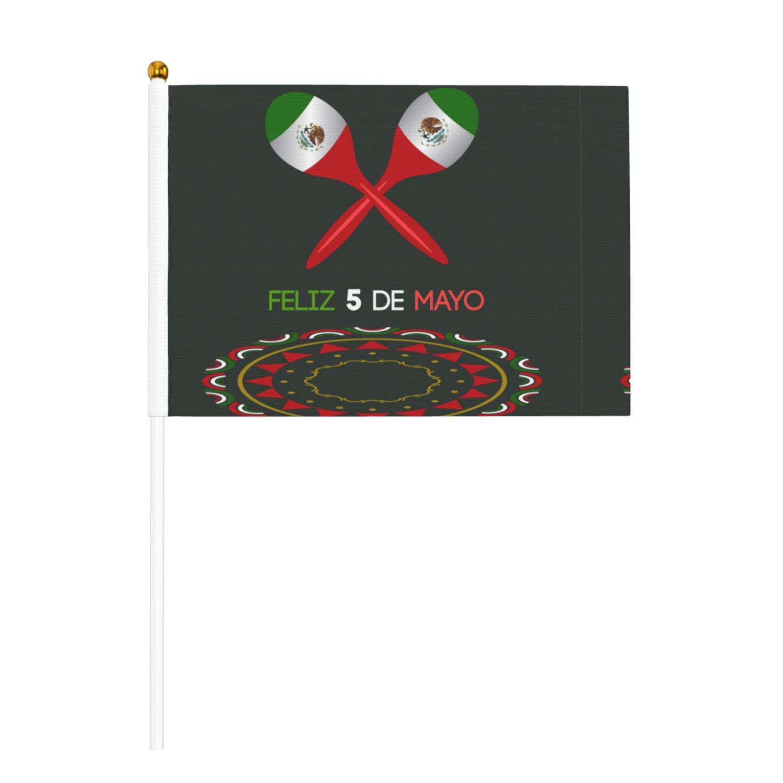 Cinco De Mayo Flag Small Mini Hand Held Flags Small Miniature Flags 5 ...