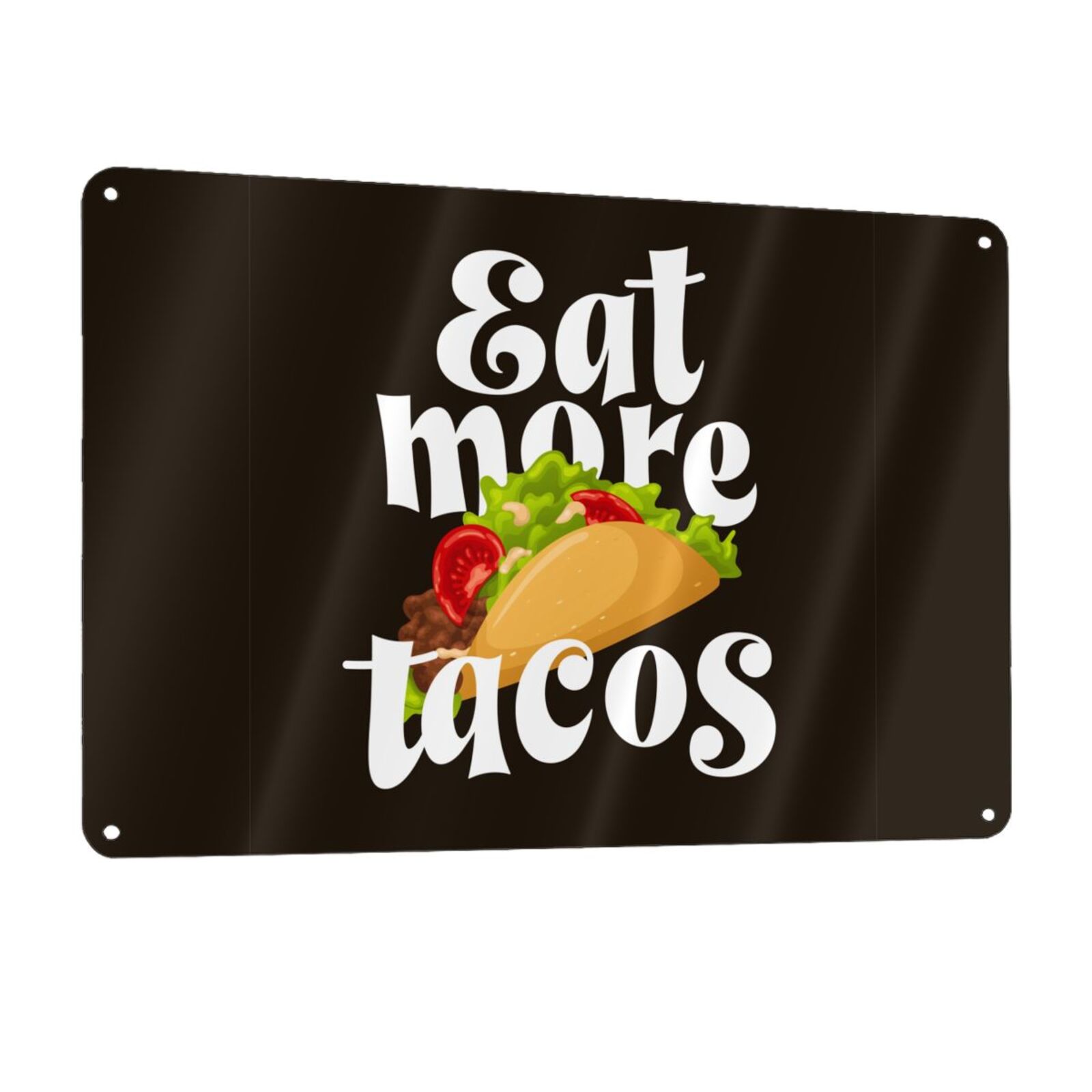 Cinco De Mayo Of Taco Pattern (9) Sign 12x8in Indoor Outdoor Metal ...