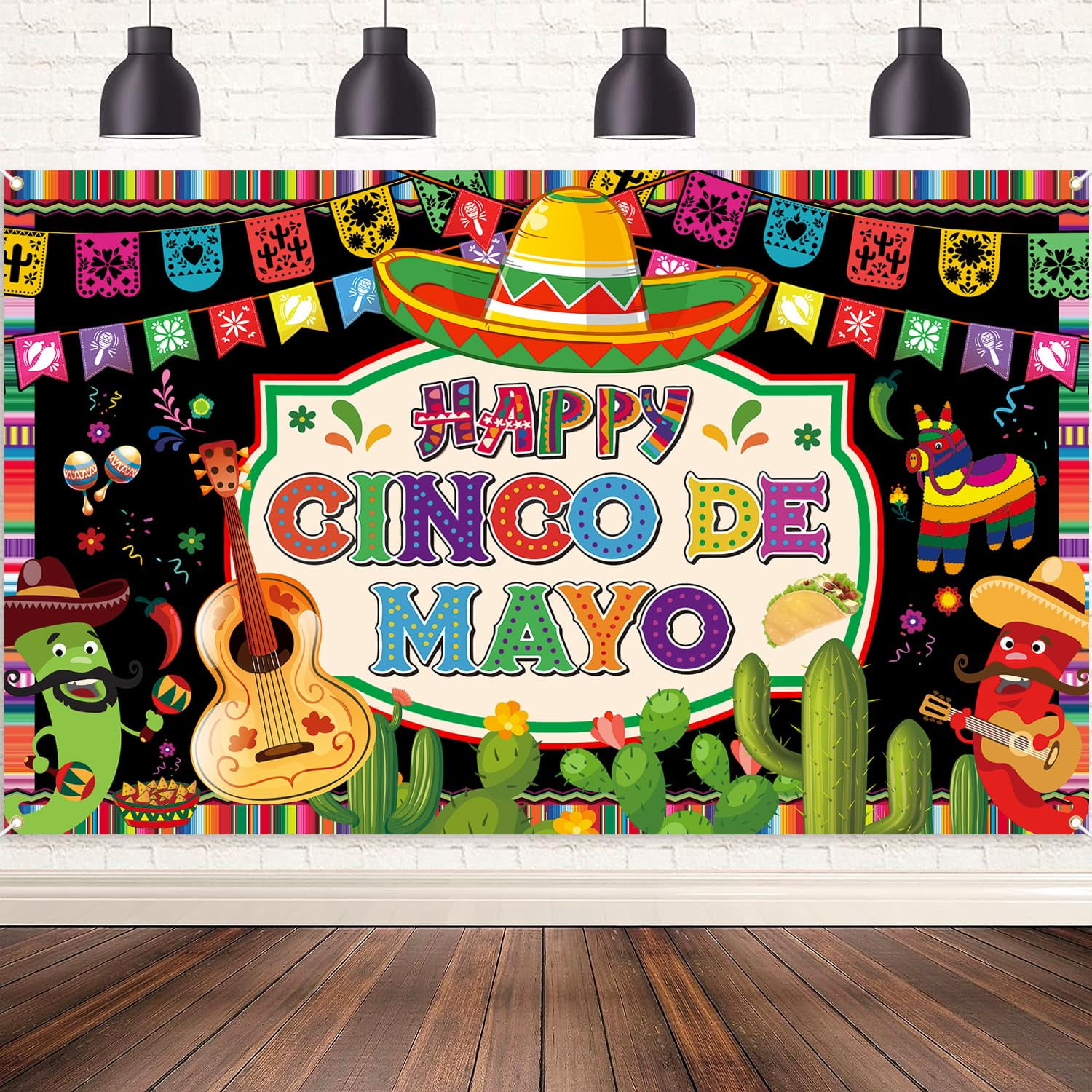 Cinco De Mayo PriNst Banner Cinco De Mayo Decorations Cinco De Mayo ...