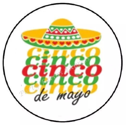 Cinco De Mayo Stickers Party Favors Phone Decal Water Bottle Stickers ...