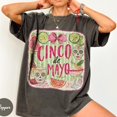 Cinco De Mayo TShirt Fiesta Graphic Tee Floral Mexican Party Shirt ...
