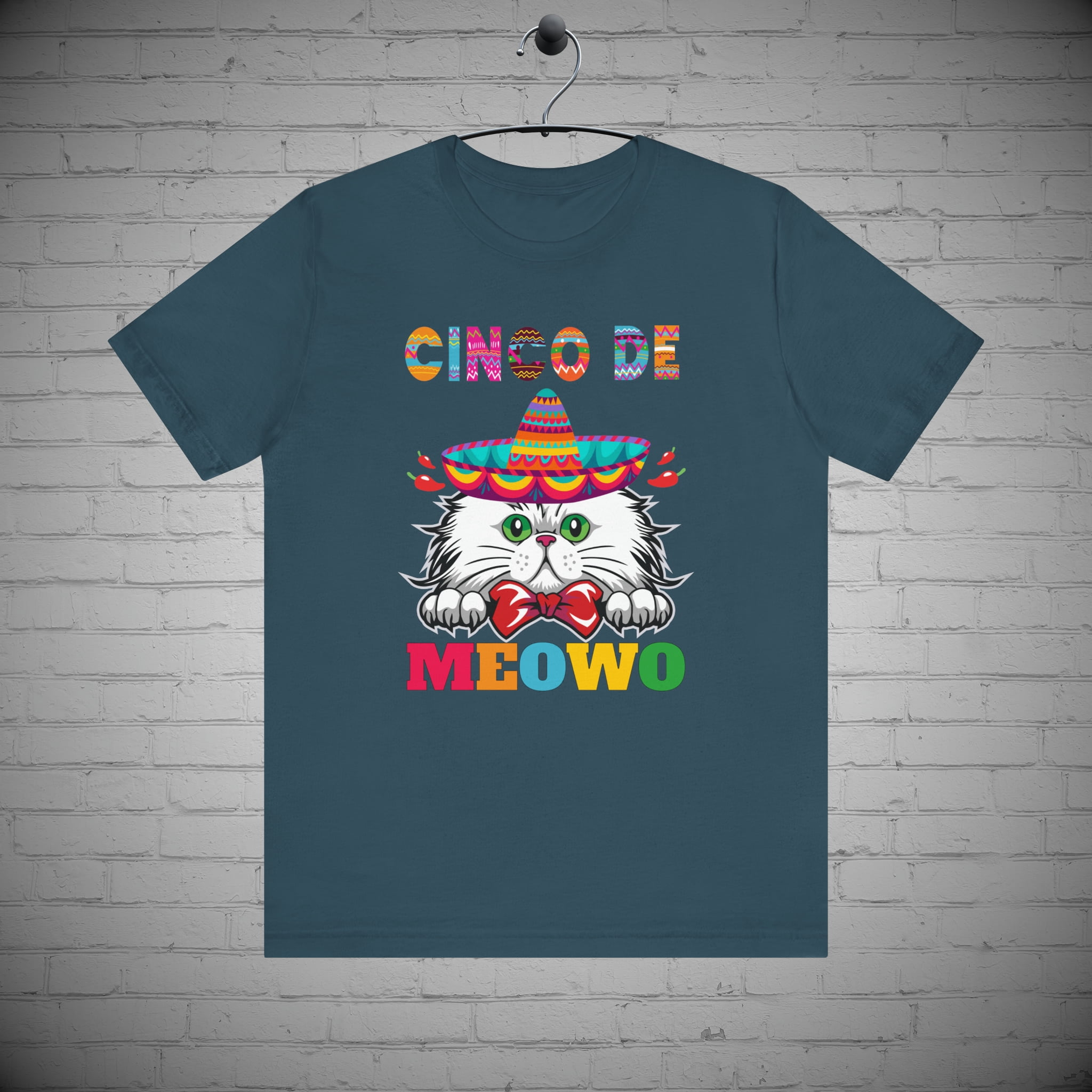 Cinco De Mayo tshirt, Cat lover shirt, Cinco De Meowo Mexican tee ...