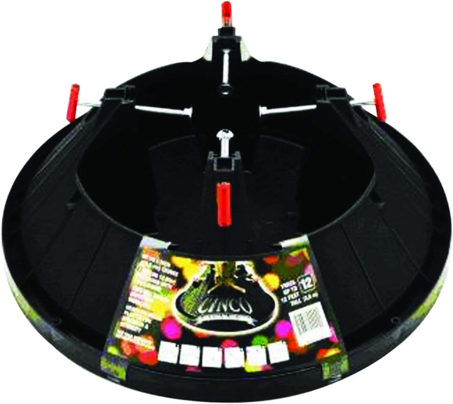 Cinco Plastic Black Christmas Tree Stand 12 ft. Tree Height - Walmart.com