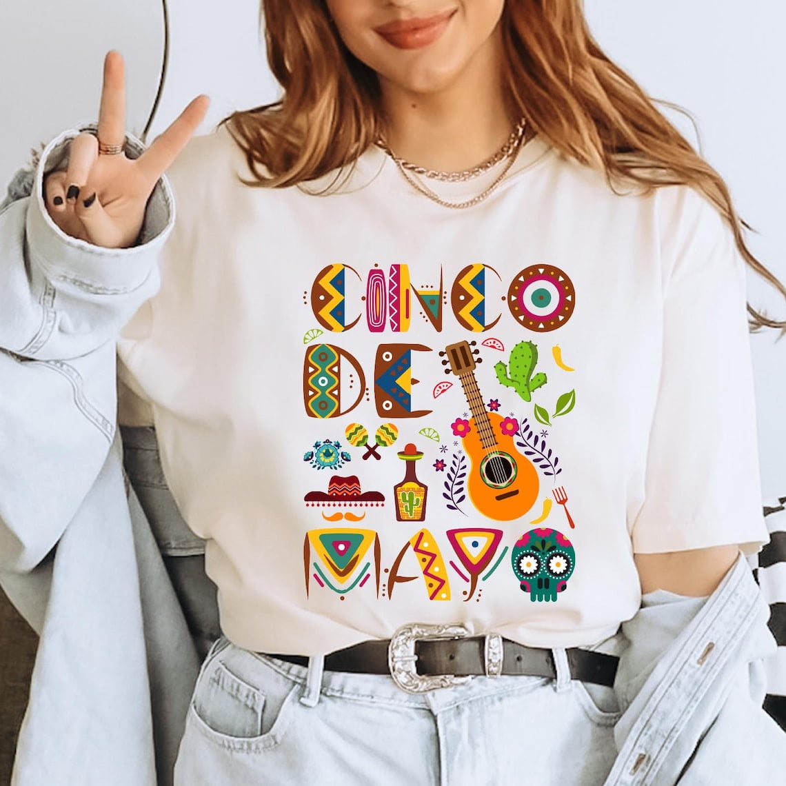 Cinco Vibes Shirt, Fiesta Mood Shirt, Taco Tuesday Ready, Viva México ...