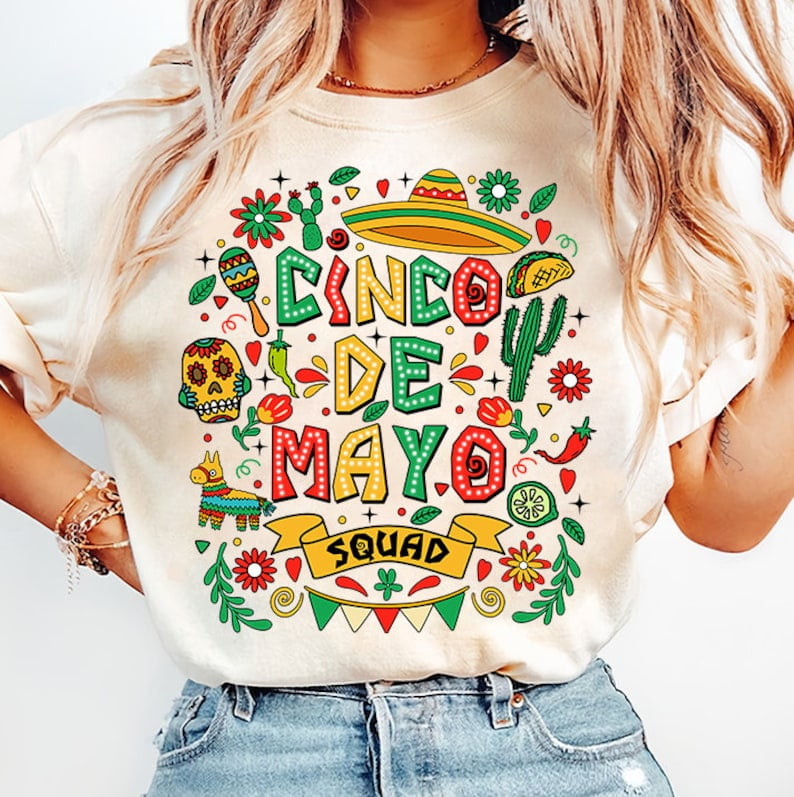 Cinco de Mayo Cinco de Mayo Squad Mexican Fiesta Fiesta Squad Sombrero ...
