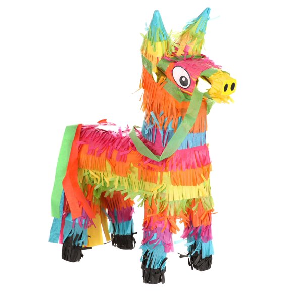 Donkey Pinatas - 2 Sizes Mexican Pinatas with Hanging Loop (13 x17 in ...