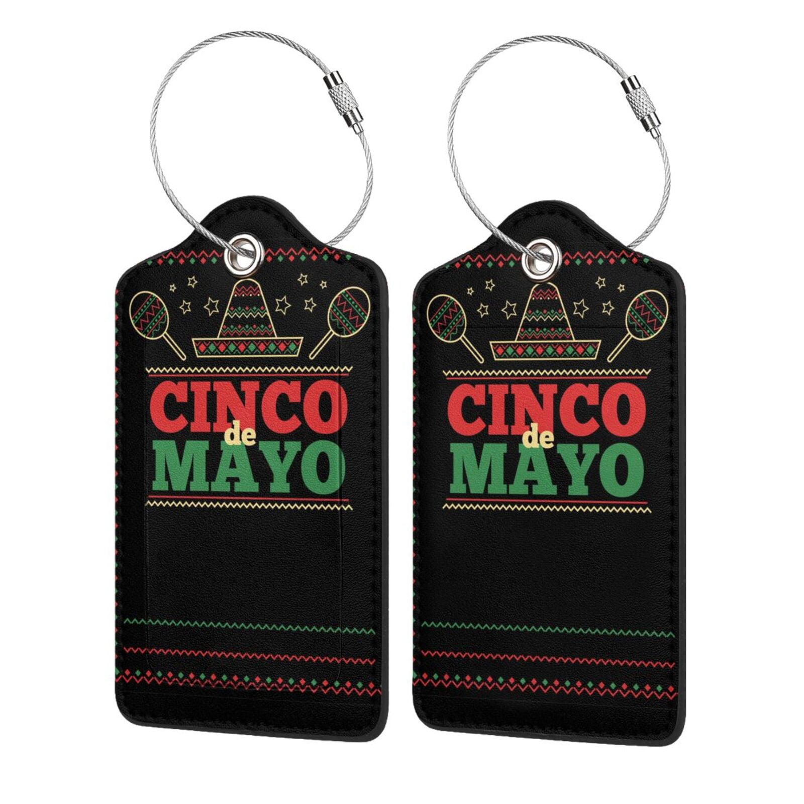 Cinco de Mayo Mexican Fiesta 2023 Luggage Tags for Suitcase Tags ...