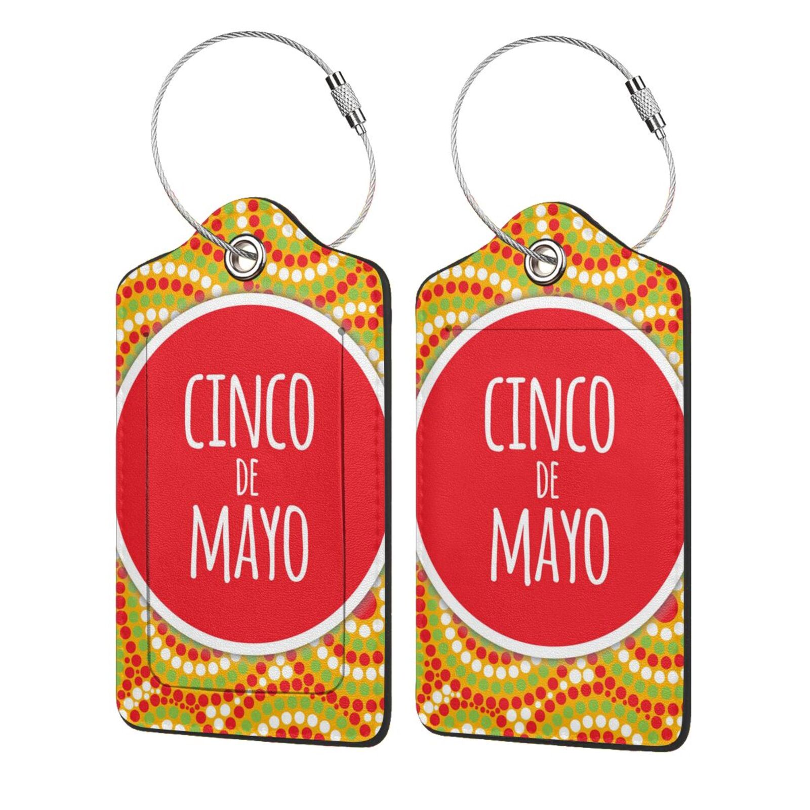 Cinco de Mayo Mexican Fiesta 2023 Luggage Tags for Suitcase Tags ...
