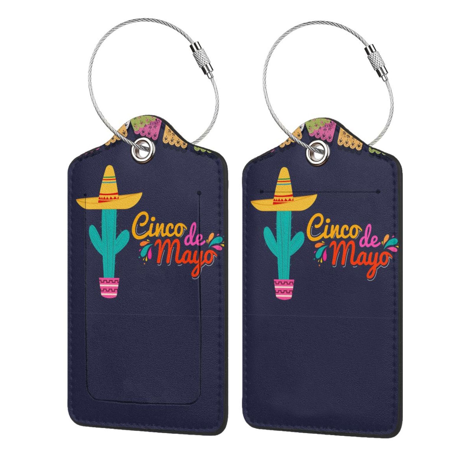 Cinco de Mayo Mexican Fiesta 2023 Luggage Tags for Suitcase Tags ...