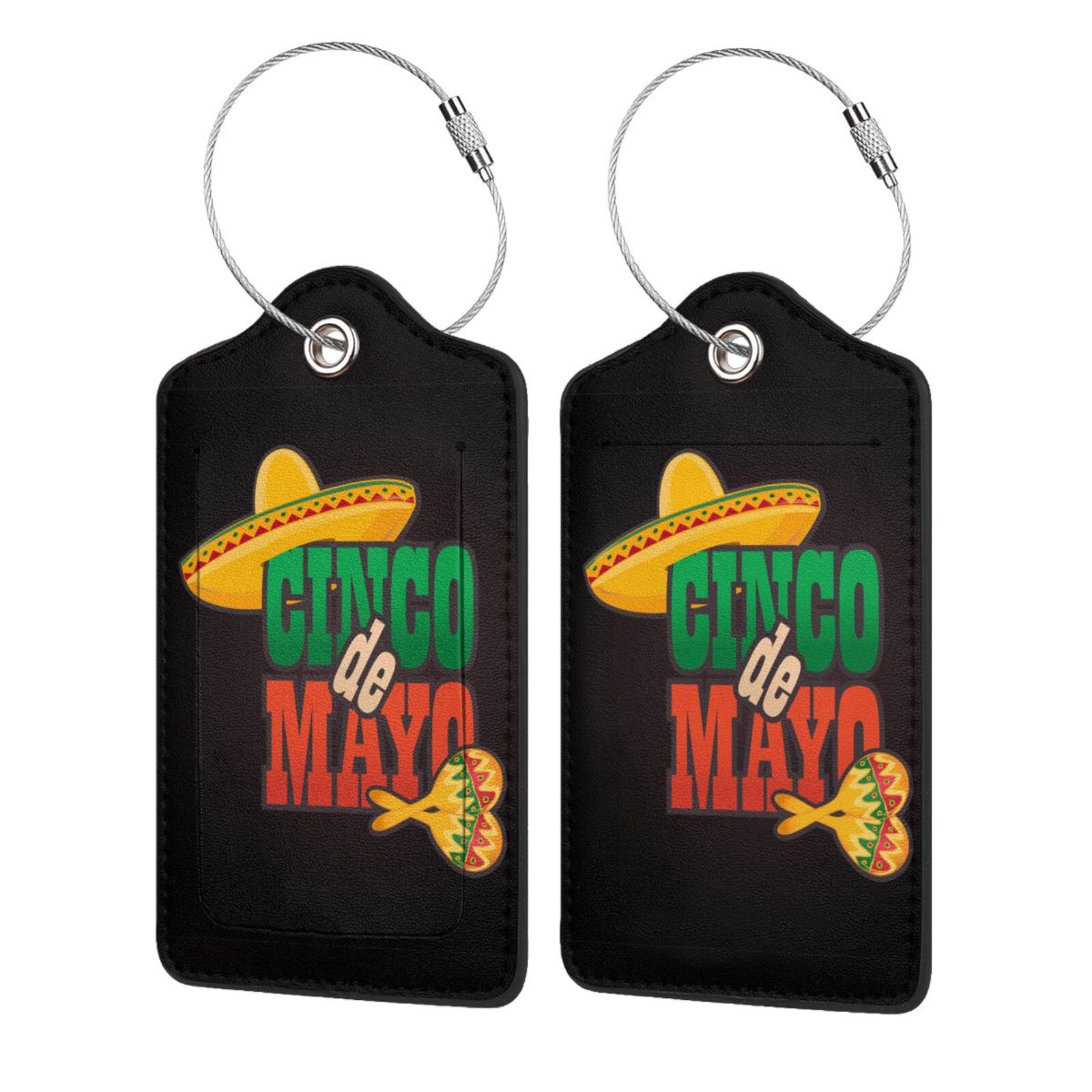 Cinco de Mayo Mexican Fiesta 2023 Luggage Tags for Suitcase Tags ...