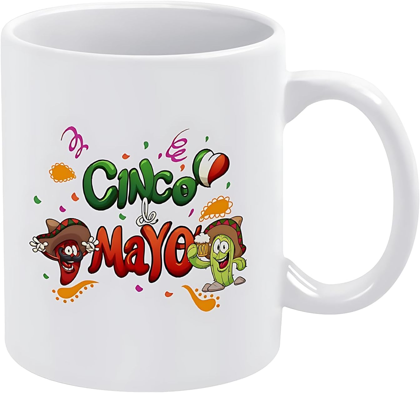 Cinco de Mayo Mug, Funny Mugs, Cinco de Mayo Party Favors for Women Men ...