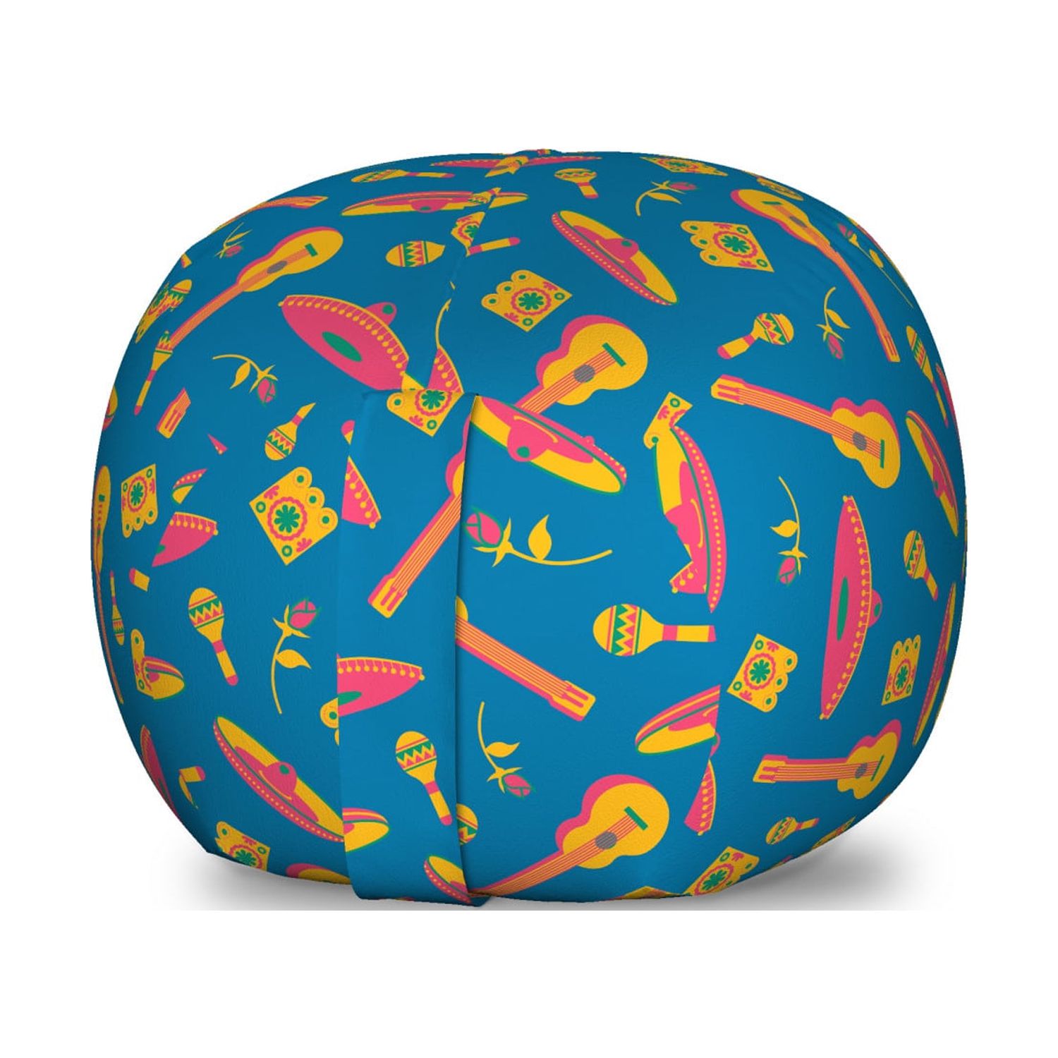 Cinco de Mayo Storage Toy Bag Chair, Mexican Traditional Festivities ...