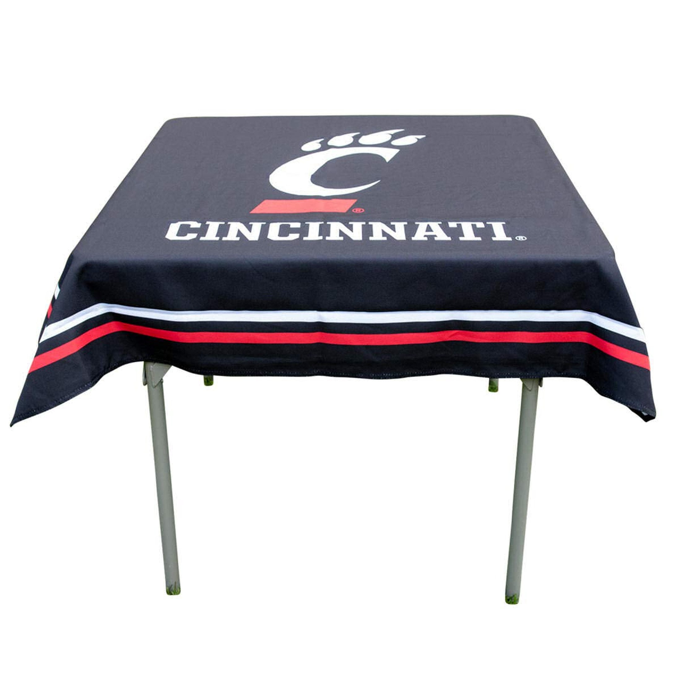 Cincy Bearcats Logo Table Cover - Officially Licensed NCAA Tablecloth ...