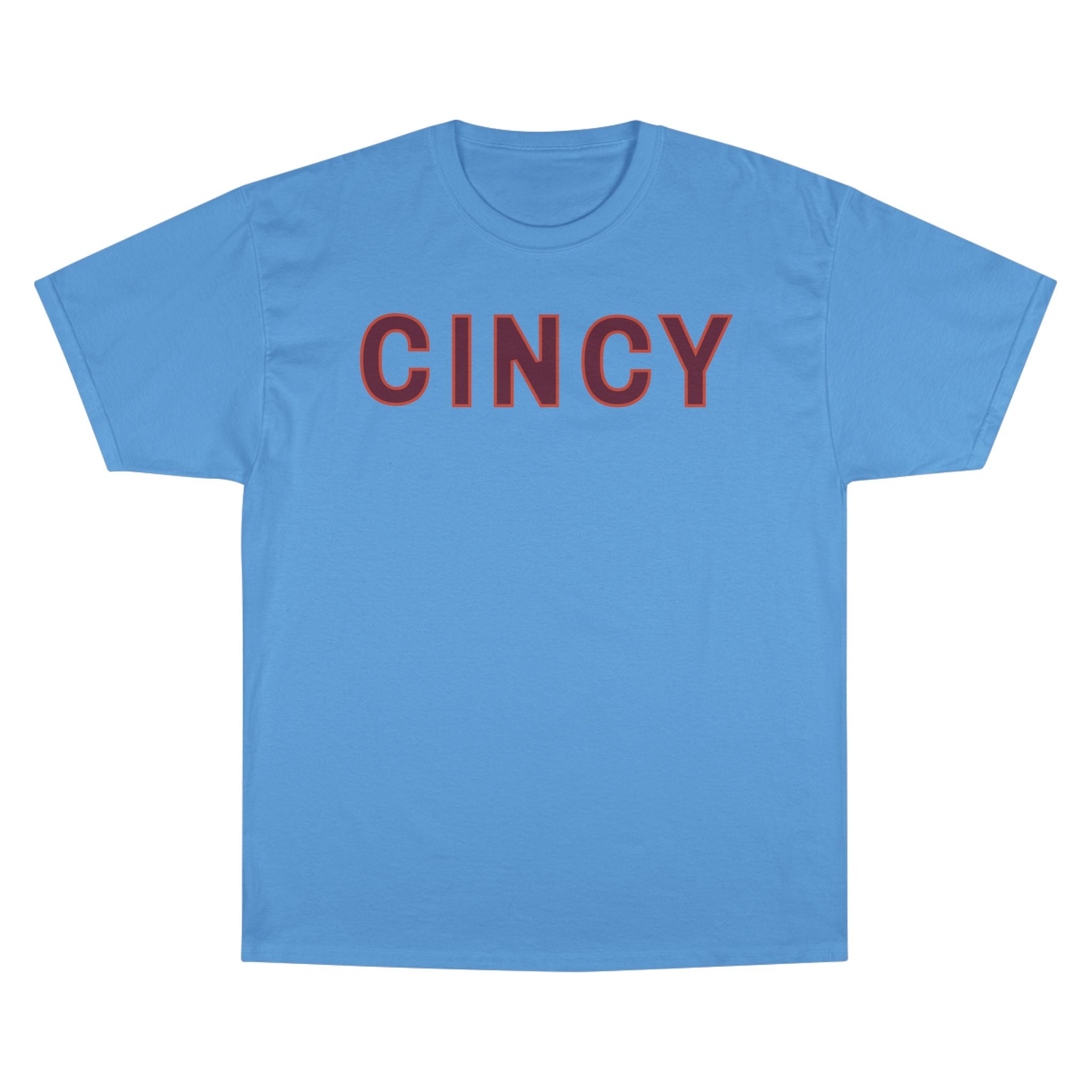 Cincy CINCINNATI Champion T-Shirt | Two-Tone Collection - Walmart.com