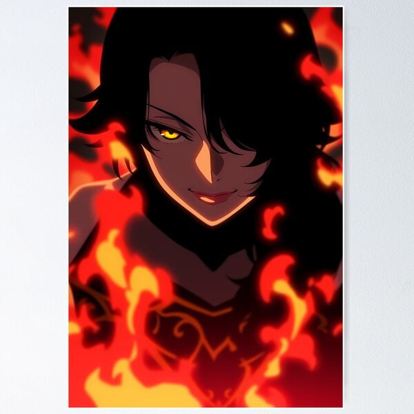 Cinder Fall - Rwby 8 Poster Wall Art, Modern Wall Decor For Living Room ...