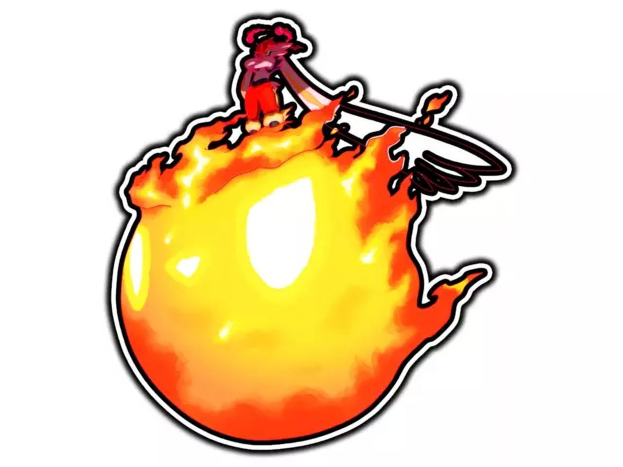 Cinderace Gigantamax Waterproof Sticker Phone Decal Water Bottle ...