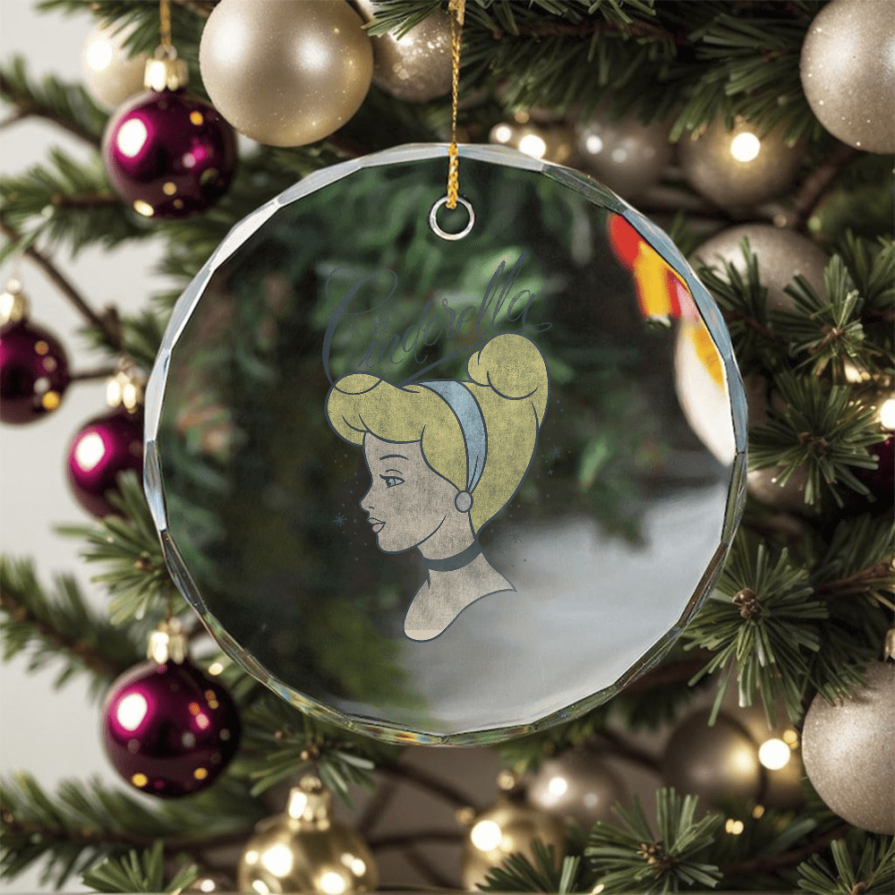 Cinderella 70th Anniversary Princess Profile Ornament, Hanging Decor ...