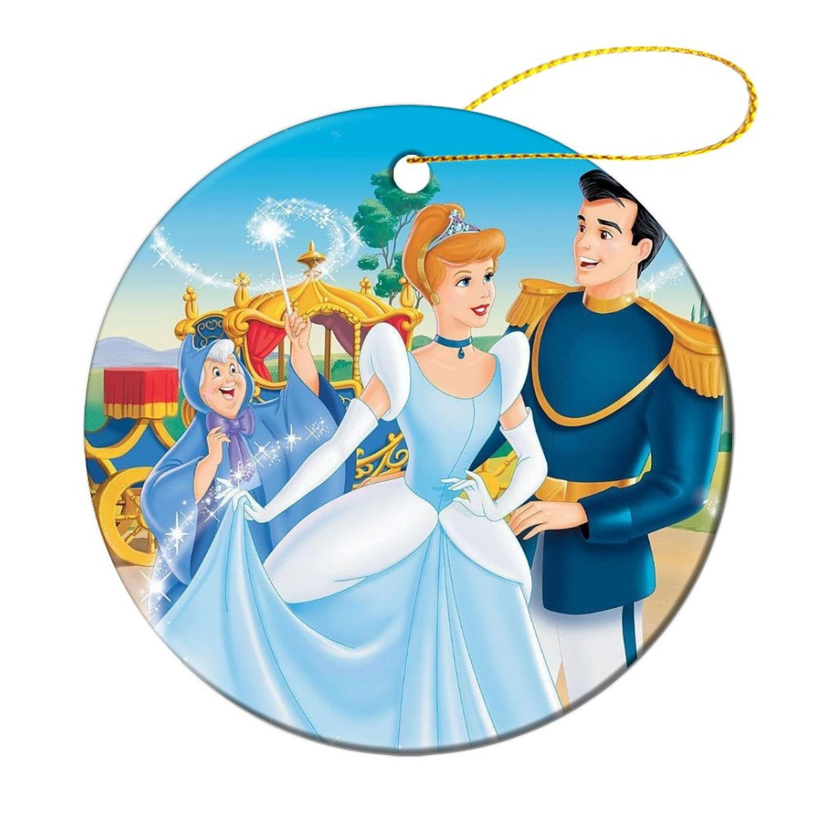 Cinderella Christmas Ornament, Christmas Decoration, Holiday Present ...