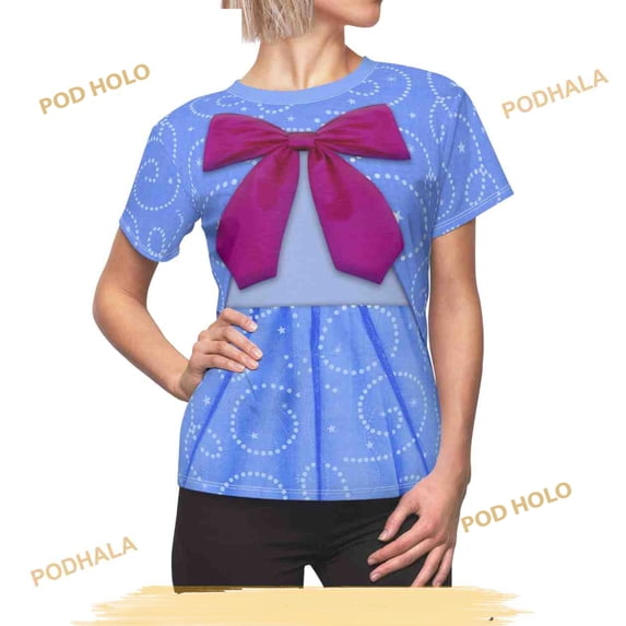 Cinderella Costume, Fairy Godmother Women 3D Shirt - Walmart.com