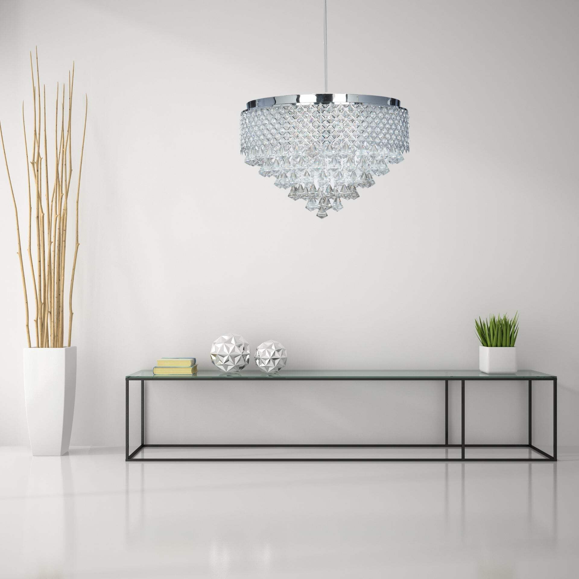 Cinderella Crystal Round Chandelier - Walmart.com