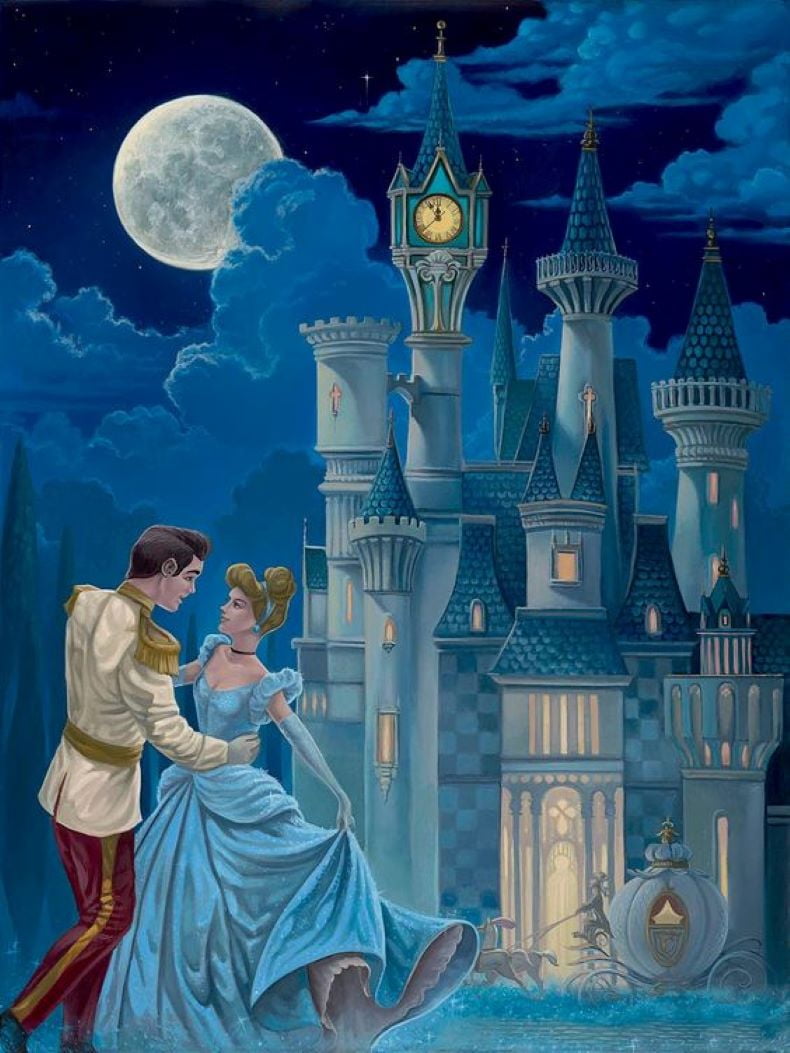 Cinderella Diamond Art Painting Kits - Full Drill Diamond Dots ...