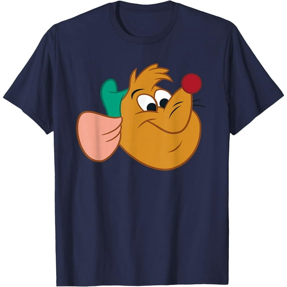Cinderella Gus the Mouse Big Face Sidekick DTG Print Unisex T-Shirt ...