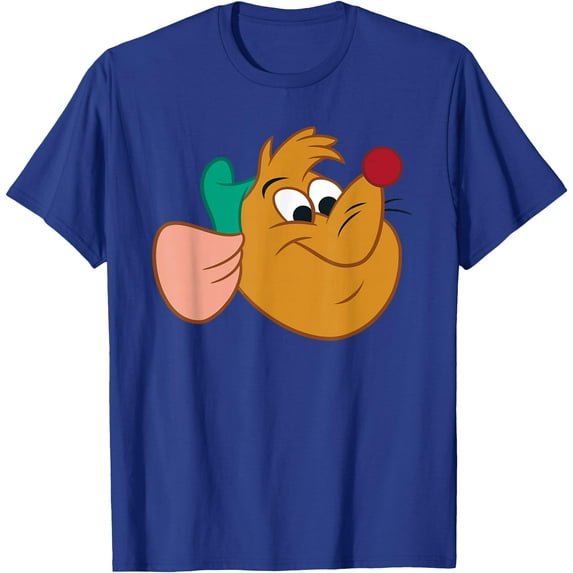 Cinderella Gus the Mouse Big Face Sidekick DTG Print Unisex T-Shirt ...