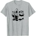 Cinderella Jaq & Gus Simple Outline DTG Print Unisex T-Shirt - Walmart.com