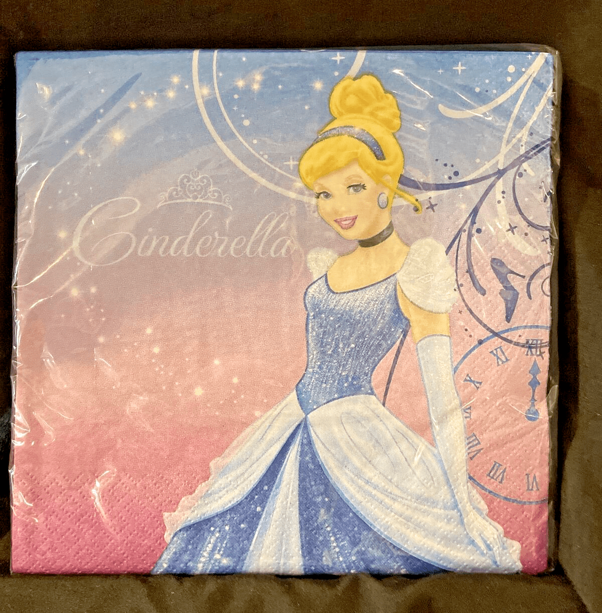 Cinderella Lunch Napkins, 16 Count, Party Supplies - Walmart.com