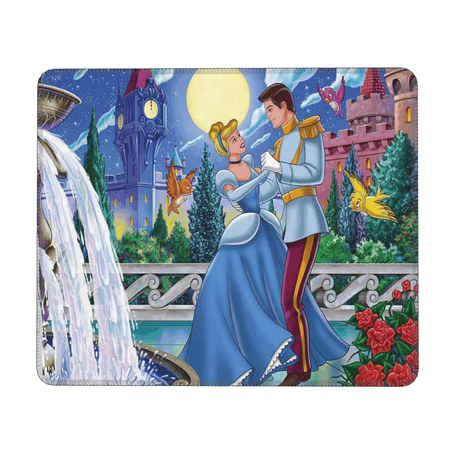 Cinderella Mouse Pad, Computer Mouse Mat, Waterproof Non-Slip Rubber ...