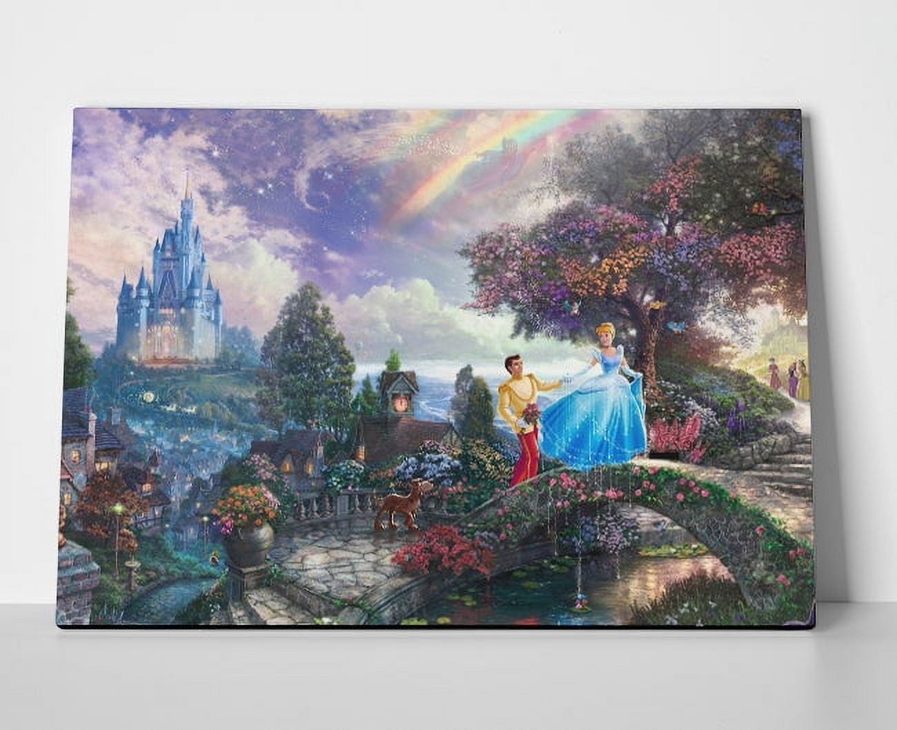 Cinderella Painting Poster or Wrapped Canvas - Walmart.com