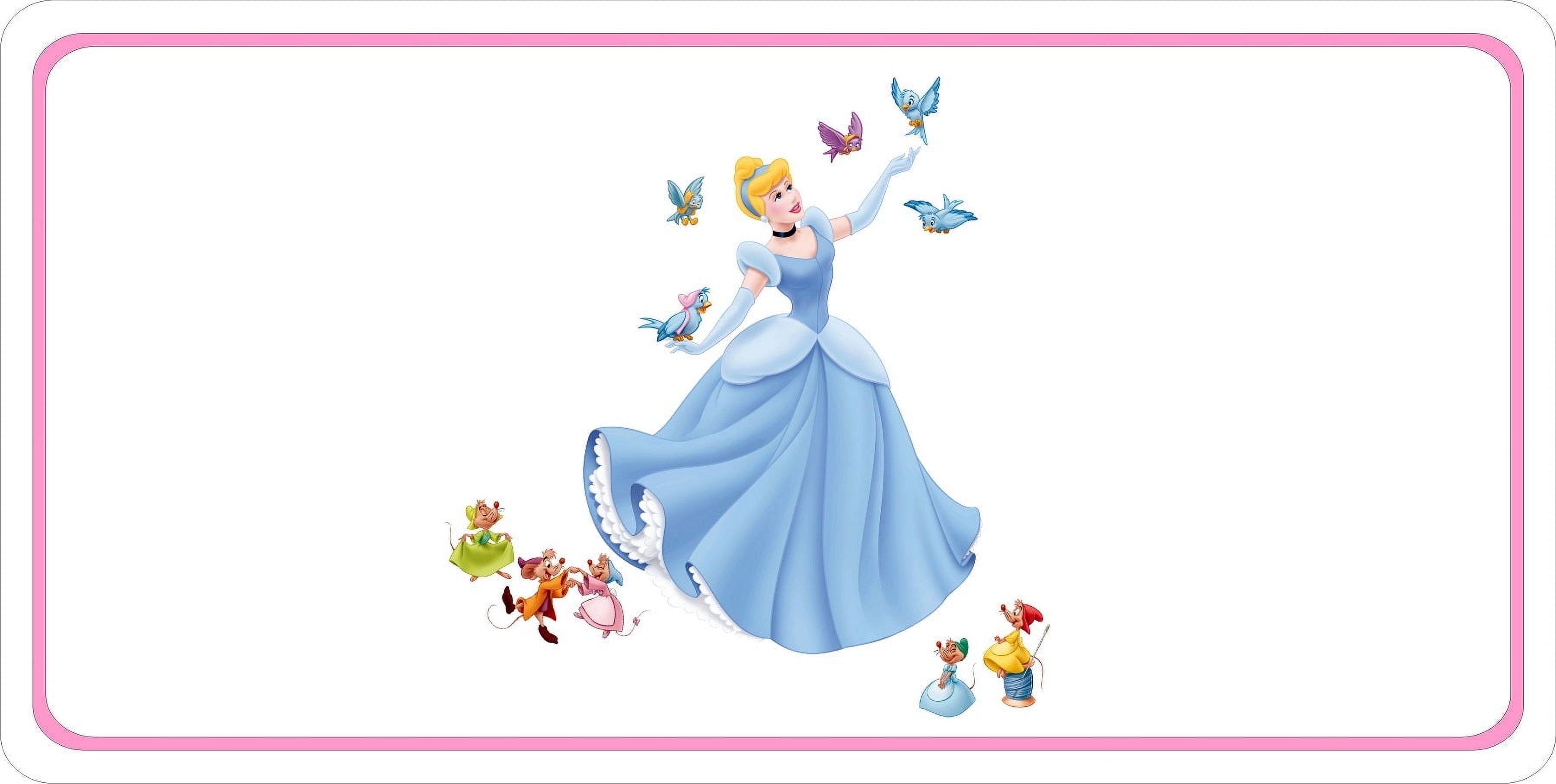 Cinderella Photo License Plate - Walmart.com