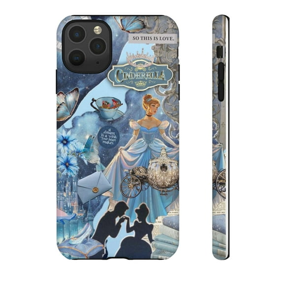 Cinderella Princess Phone Case Retro Fairytale Cover for iPhone 17 ...