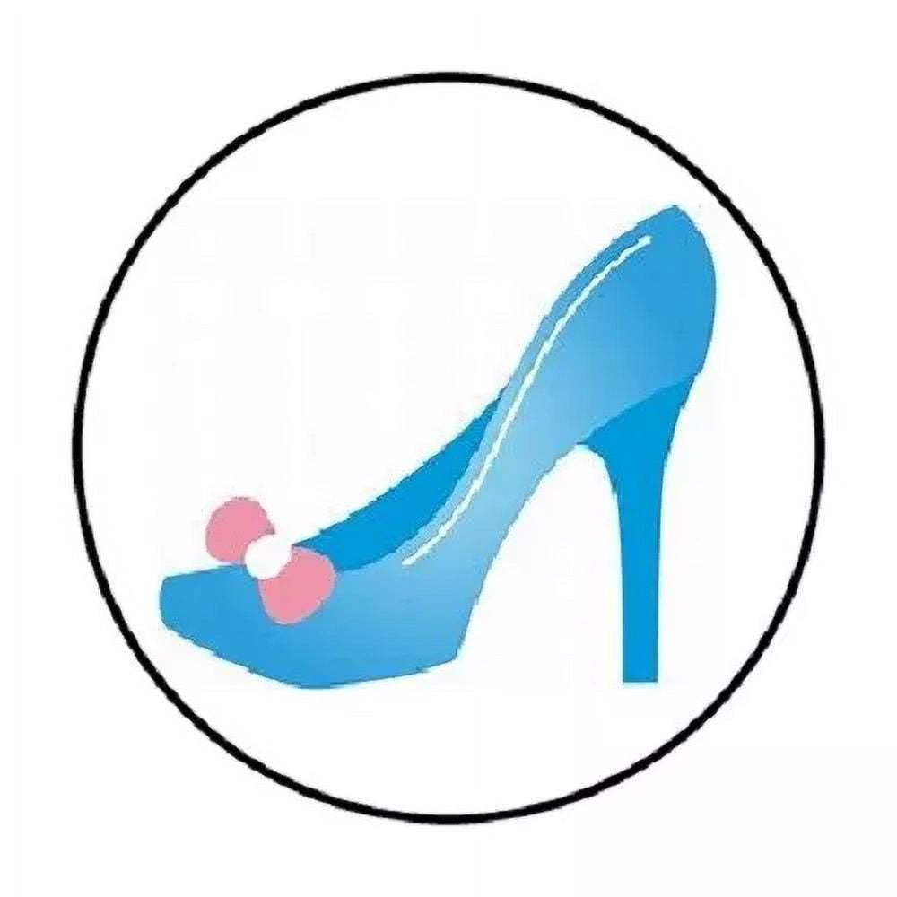 Cinderella Slippers Sticker Phone Decal Water Bottle Stickers Car ...