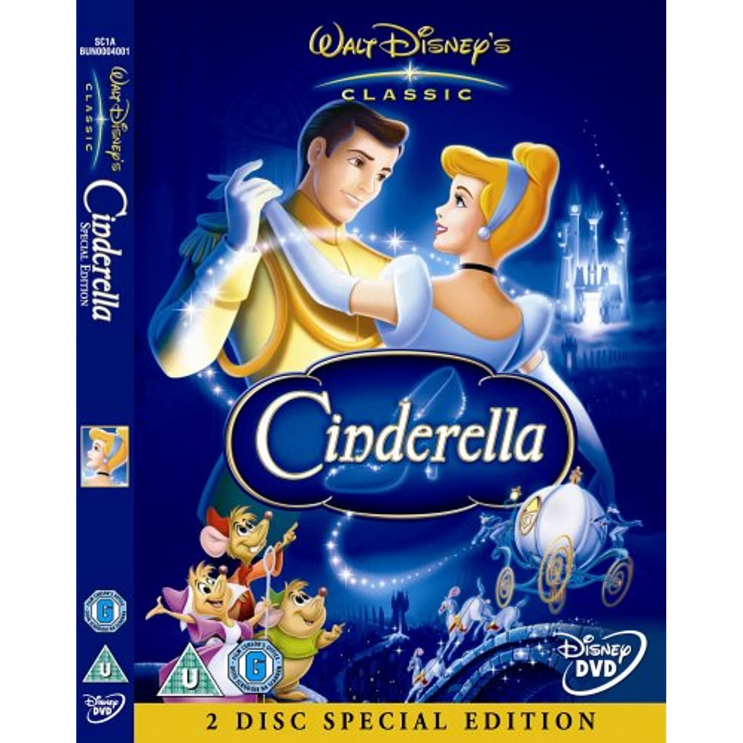 Pre-Owned Cinderella [Special Edition] [DVD] [1950] - Walmart.com