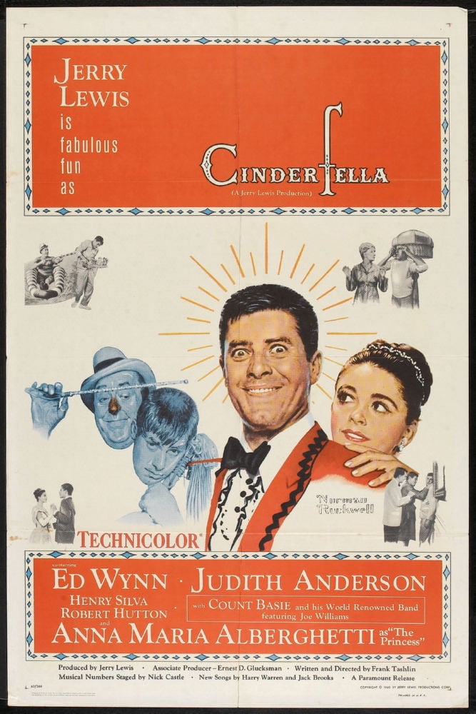Cinderfella Movie Poster 24in x 36in Art Poster 24x36 Multi-Color ...