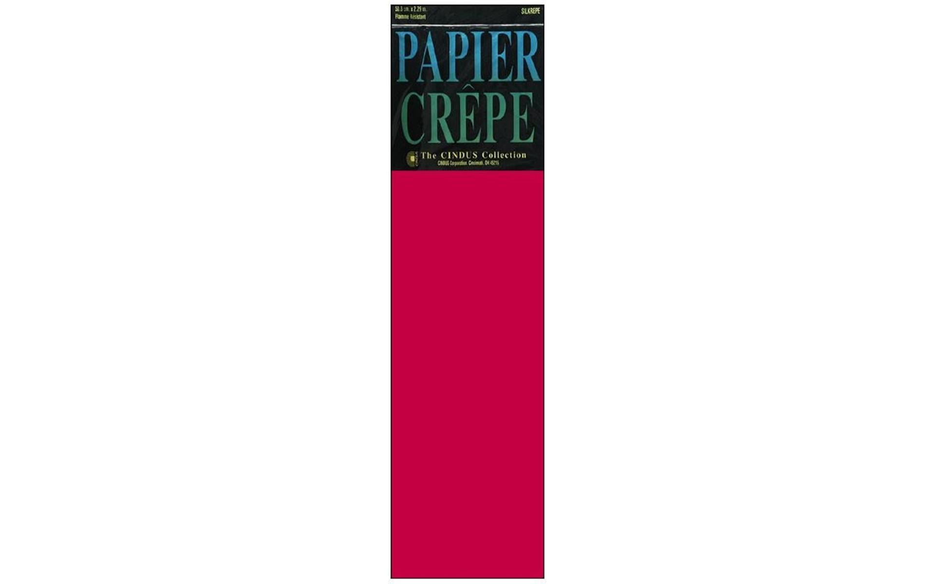 Crepe Folds 20"X7.5'-Flame Red - Walmart.com